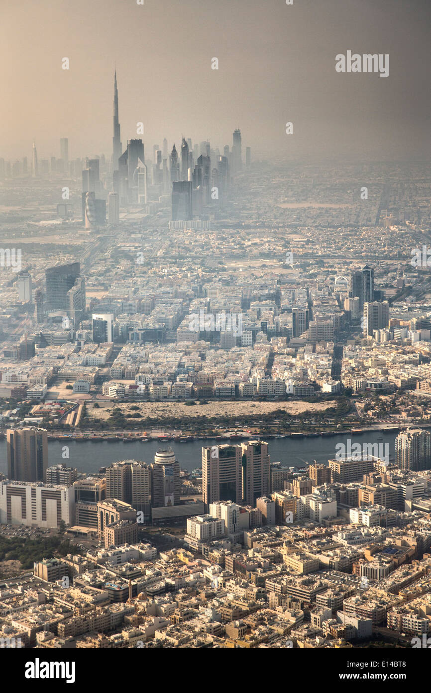 Dubai aerial view hi-res stock photography and images - Alamy