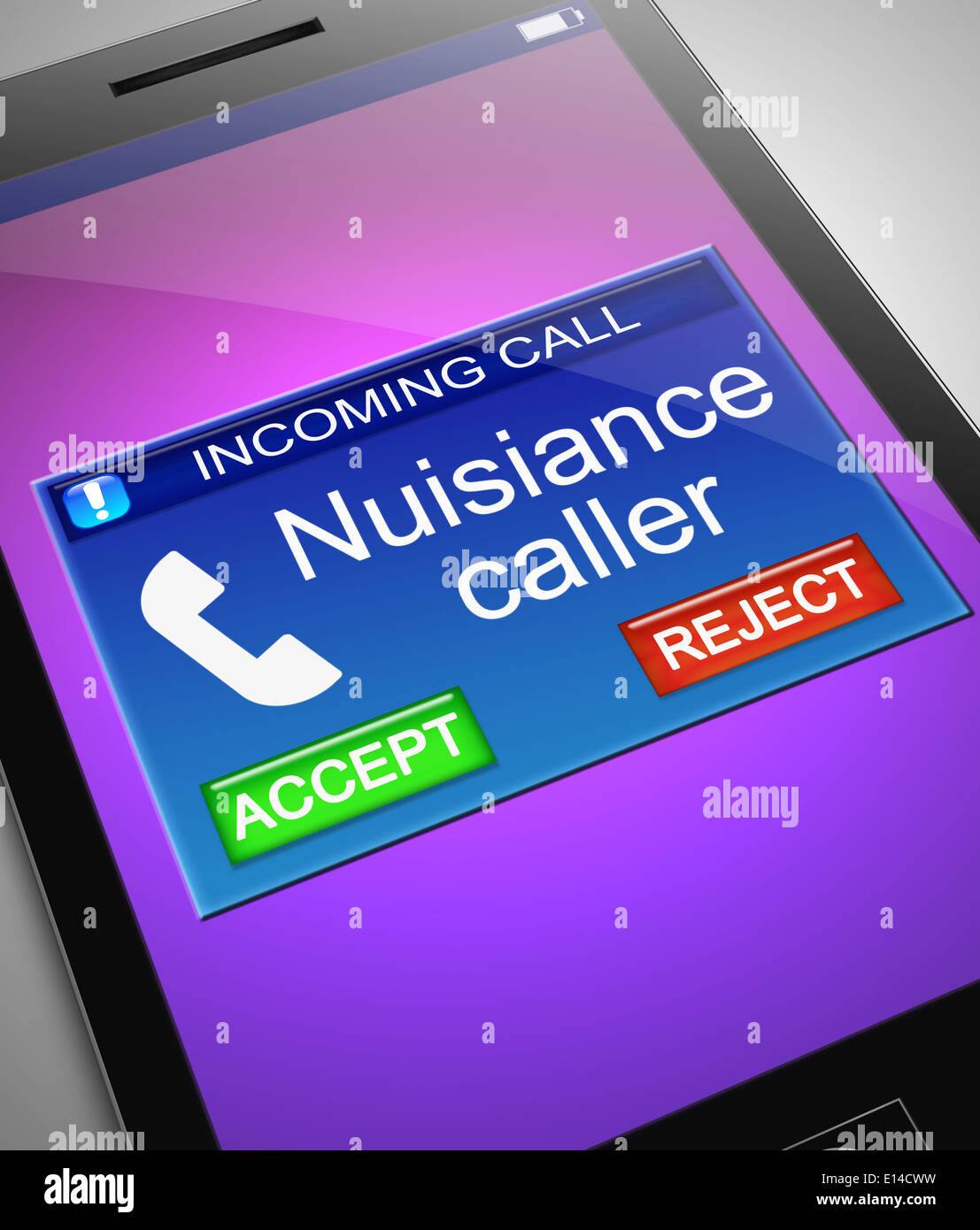 Cold call phone nuisance hi-res stock photography and images - Alamy