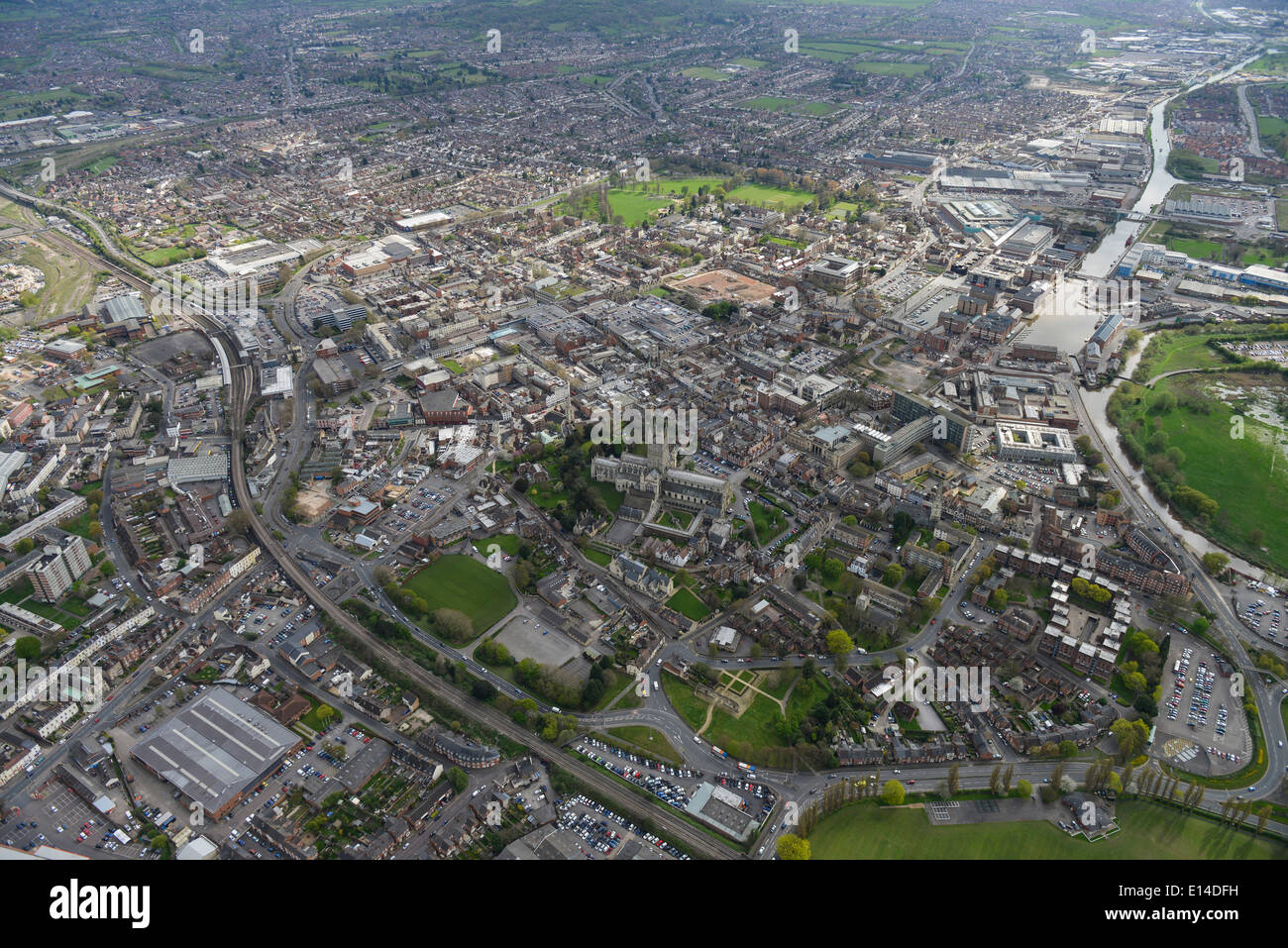 Gloucester Aerial High Resolution Stock Photography and Images - Alamy