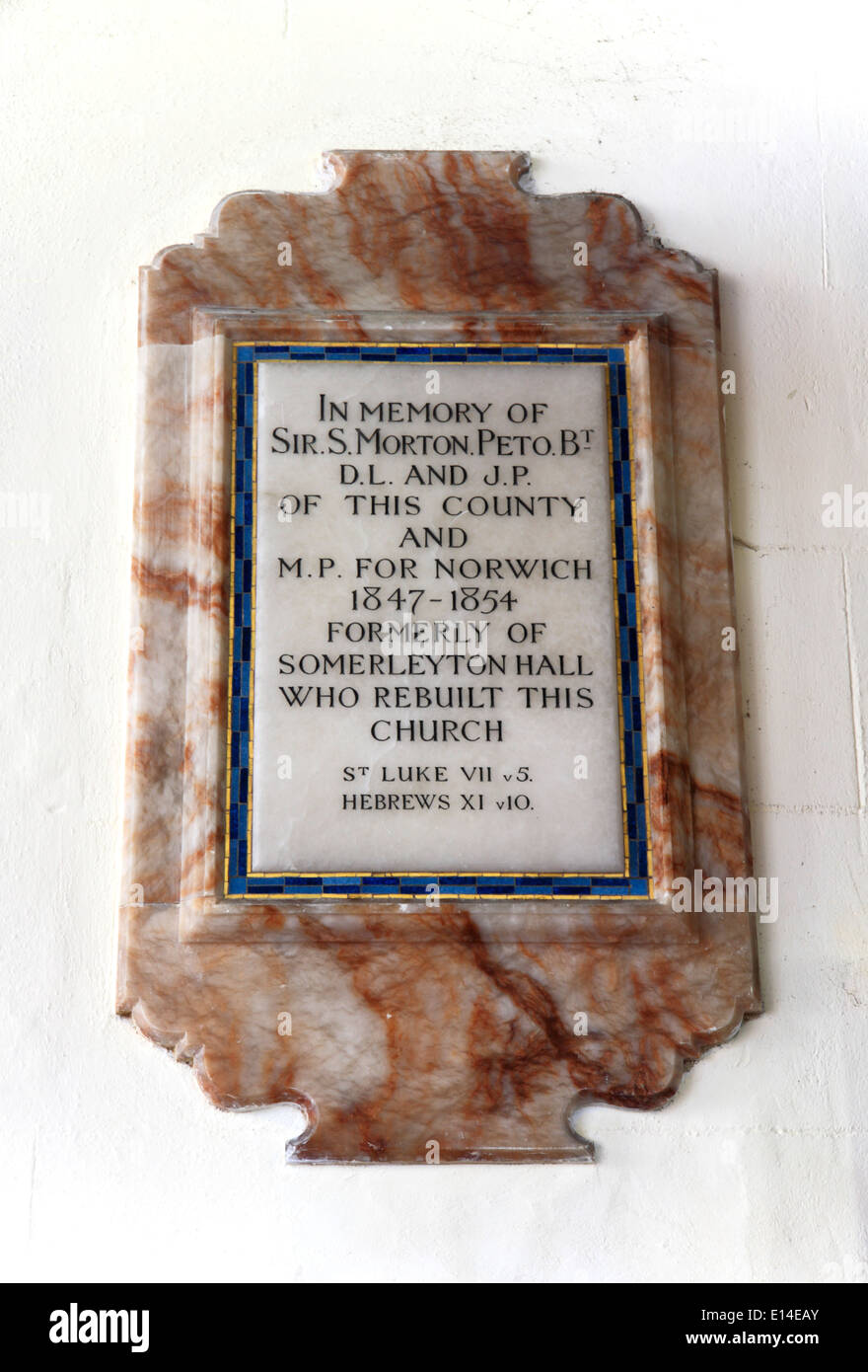 Sir samuel morton peto hi-res stock photography and images - Alamy