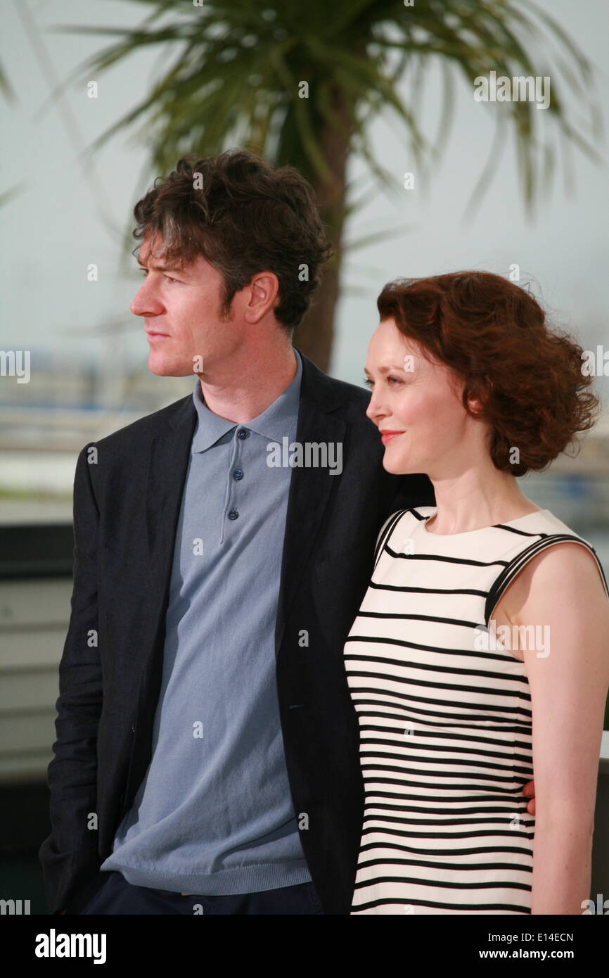 Cannes, France. 22nd May 2014. actor Barry Ward and Actress Simone ...