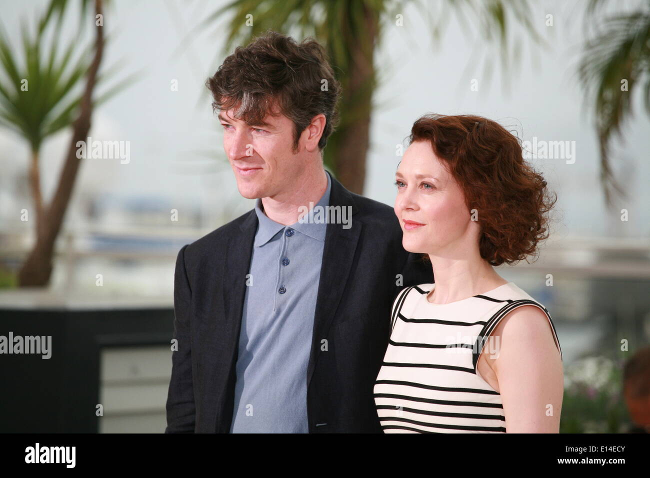 Cannes, France. 22nd May 2014. actor Barry Ward and Actress Simone ...