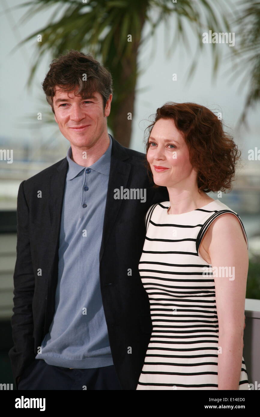 Cannes, France. 22nd May 2014. actor Barry Ward and Actress Simone ...