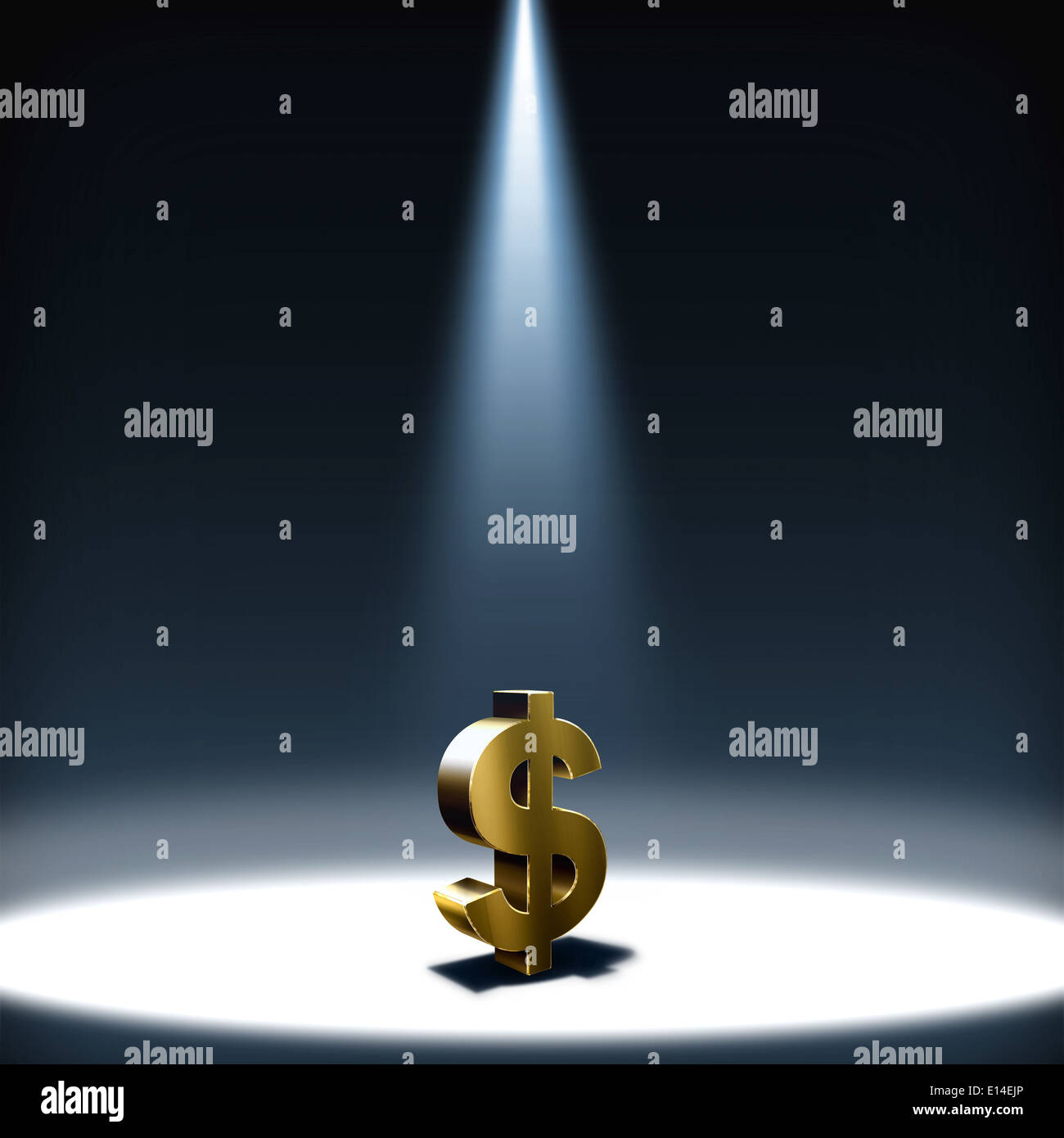 Dollar currency symbol illuminated light hi-res stock photography and ...
