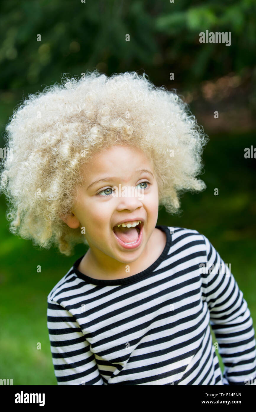 Mixed Race People With Blonde Hair