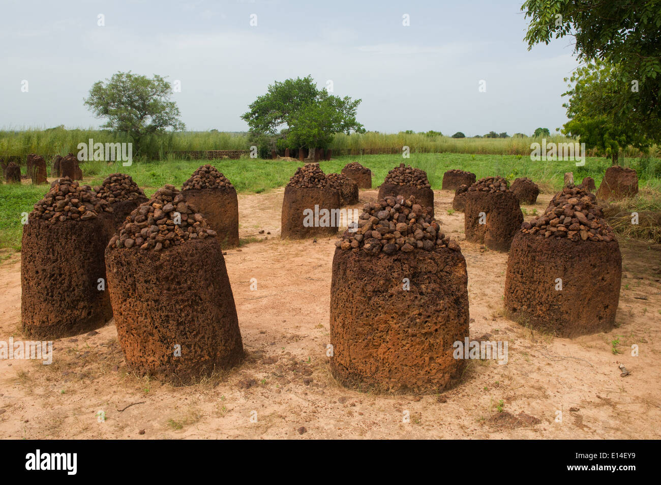 Wassu Stone Circles, the Gambia Stock Photo - Alamy