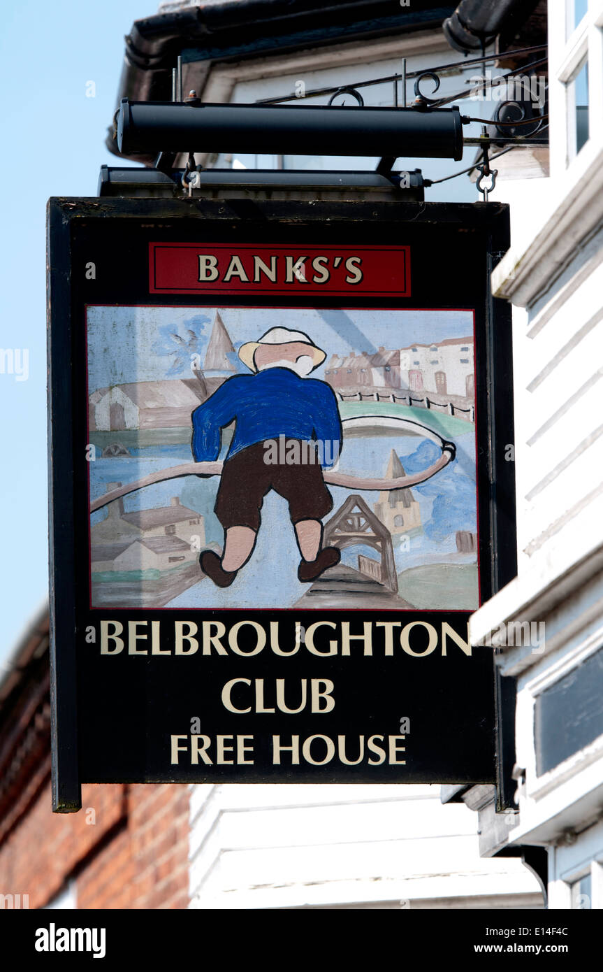 Belbroughton worcestershire village villages hi-res stock photography ...