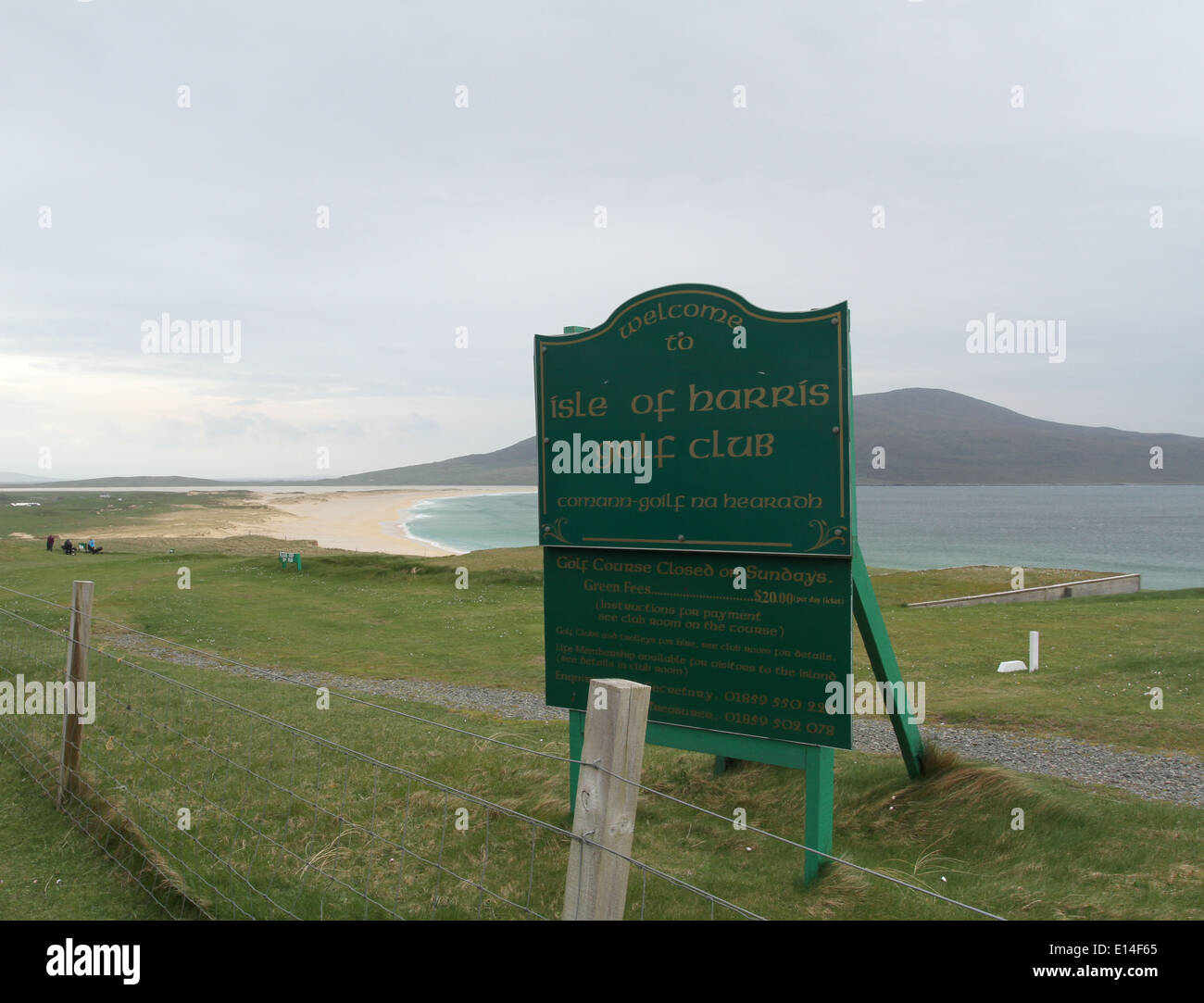 Isle of Harris golf club Scotland May 2014 Stock Photo - Alamy