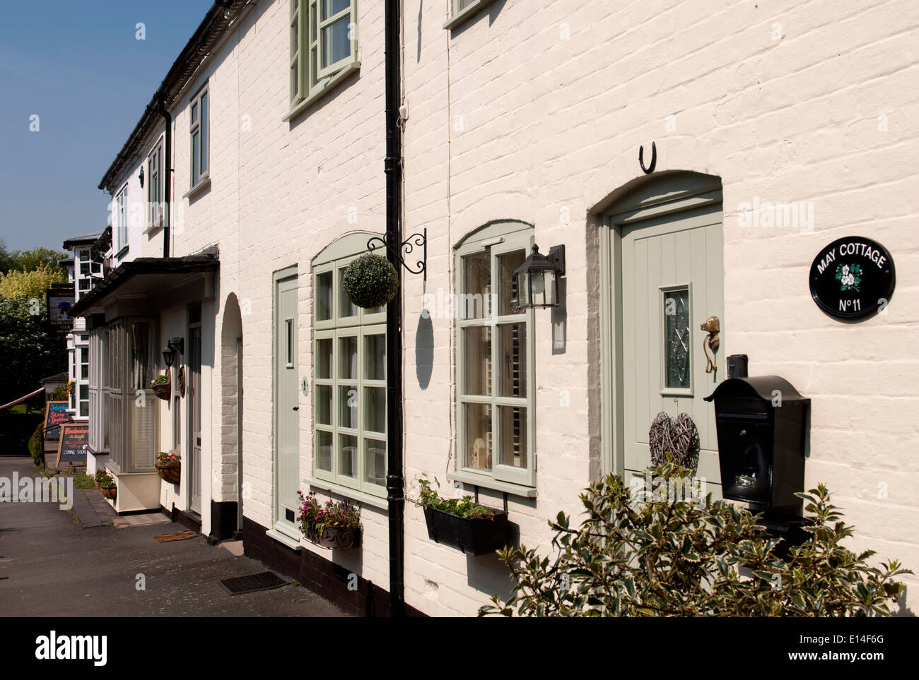 Belbroughton worcestershire village villages hi-res stock photography ...