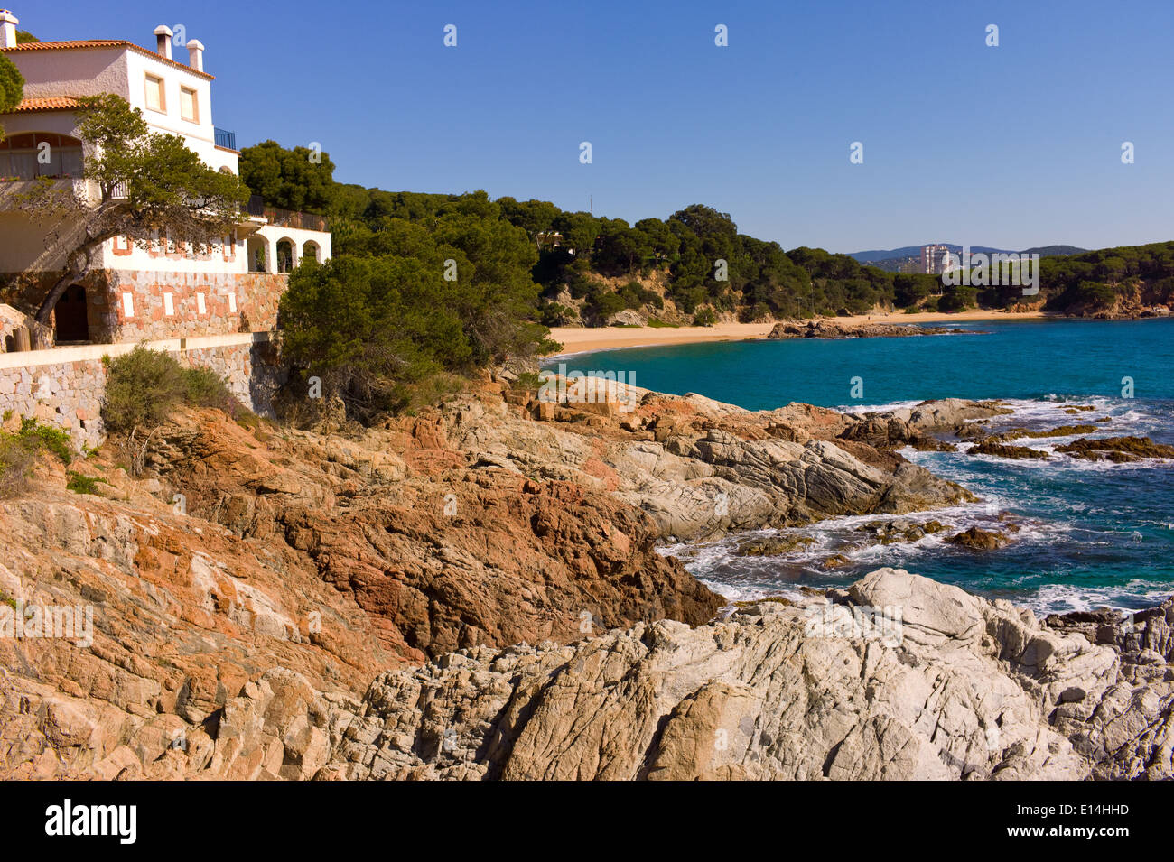 The beach at sa conca hi-res stock photography and images - Alamy