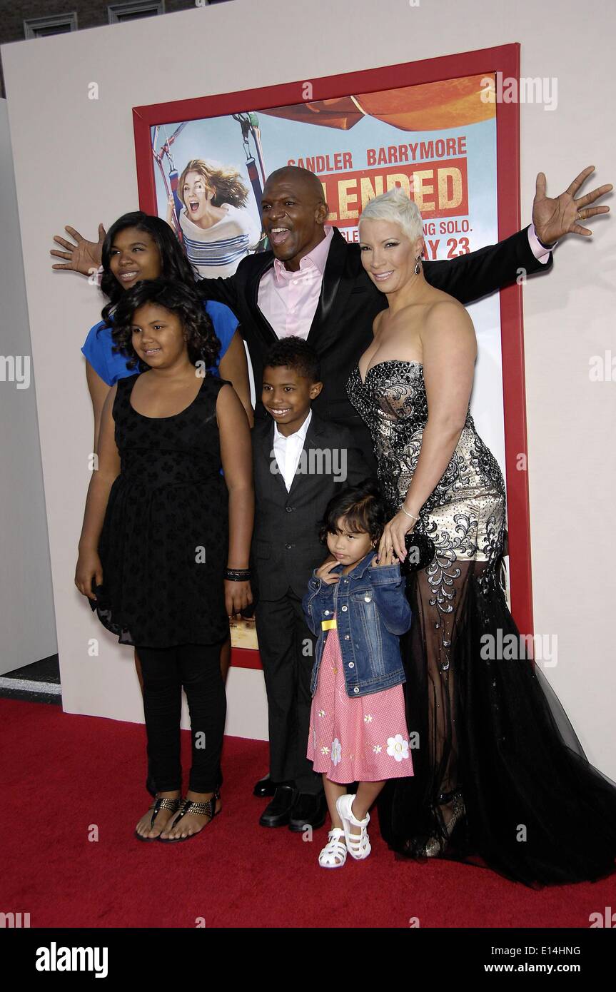 Terry Crews, Family at arrivals for BLENDED Premiere, TCL Chinese 6 ...