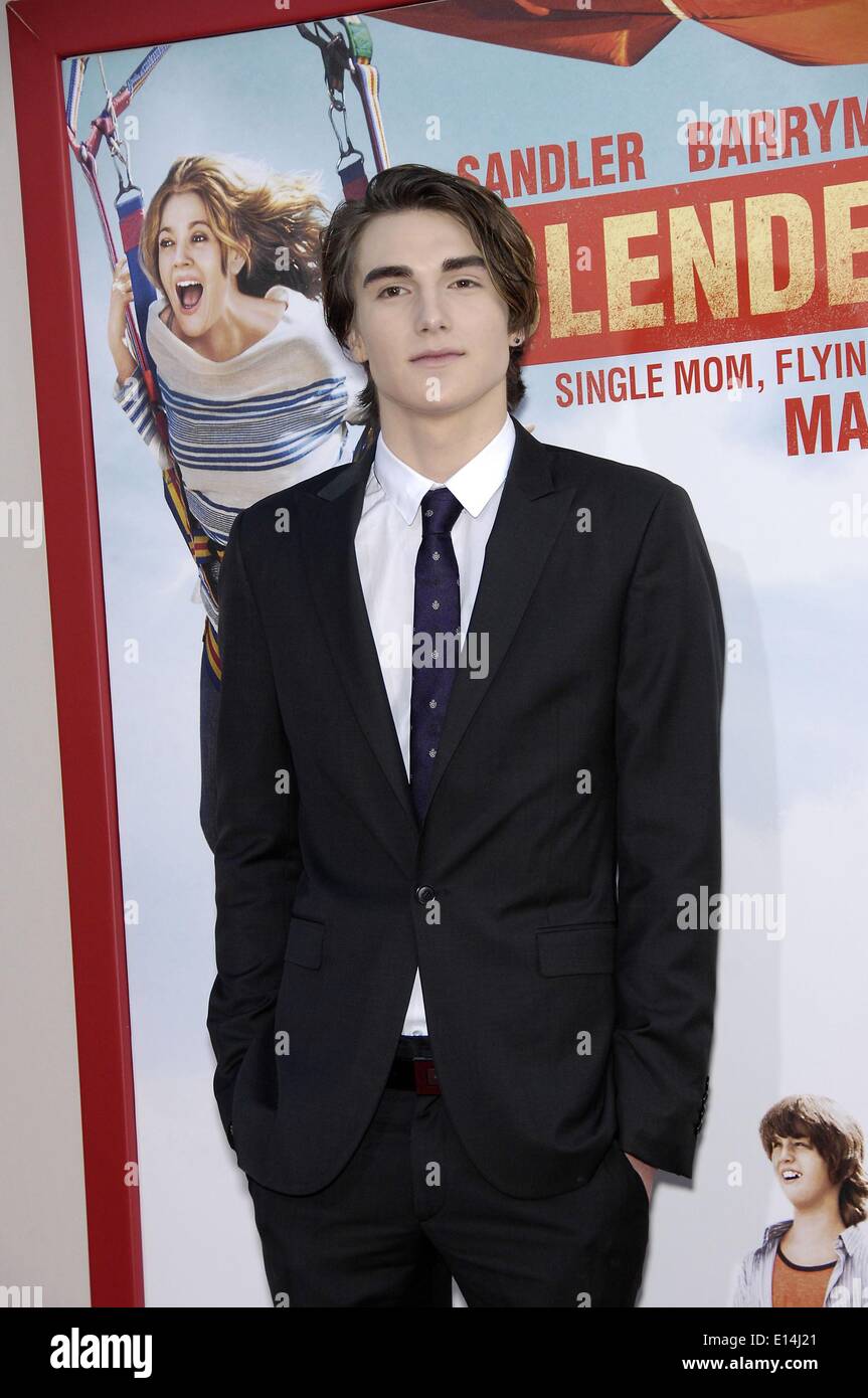Los Angeles, CA, USA. 21st May, 2014. Zak Henri at arrivals for BLENDED ...