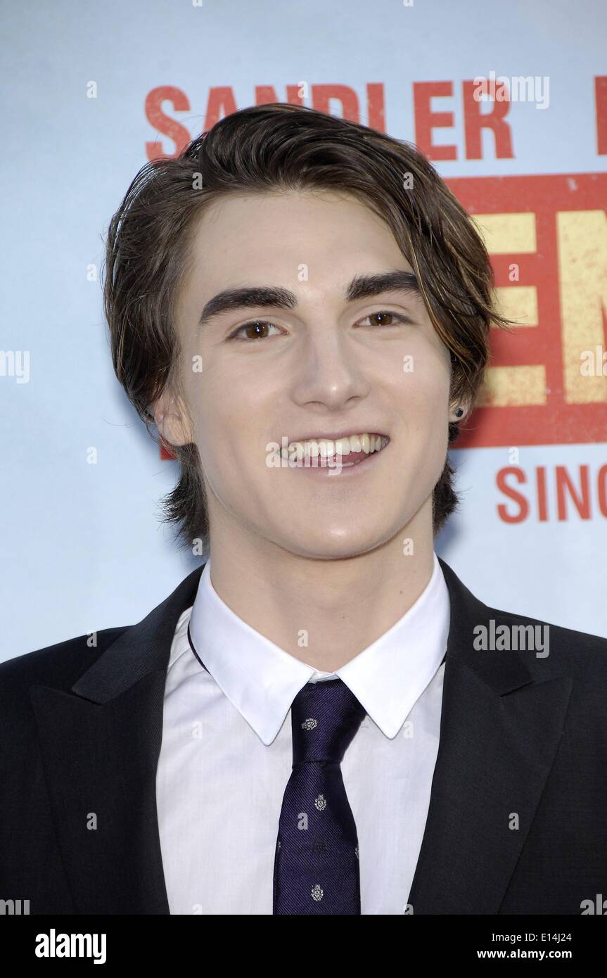 Los Angeles, CA, USA. 21st May, 2014. Zak Henri at arrivals for BLENDED ...