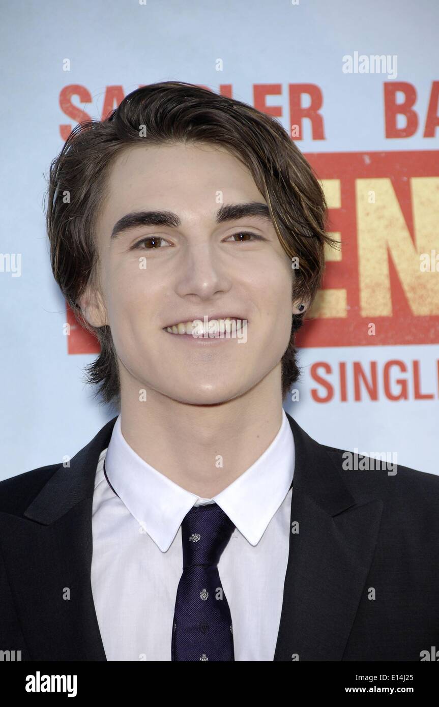 Los Angeles, CA, USA. 21st May, 2014. Zak Henri at arrivals for BLENDED ...