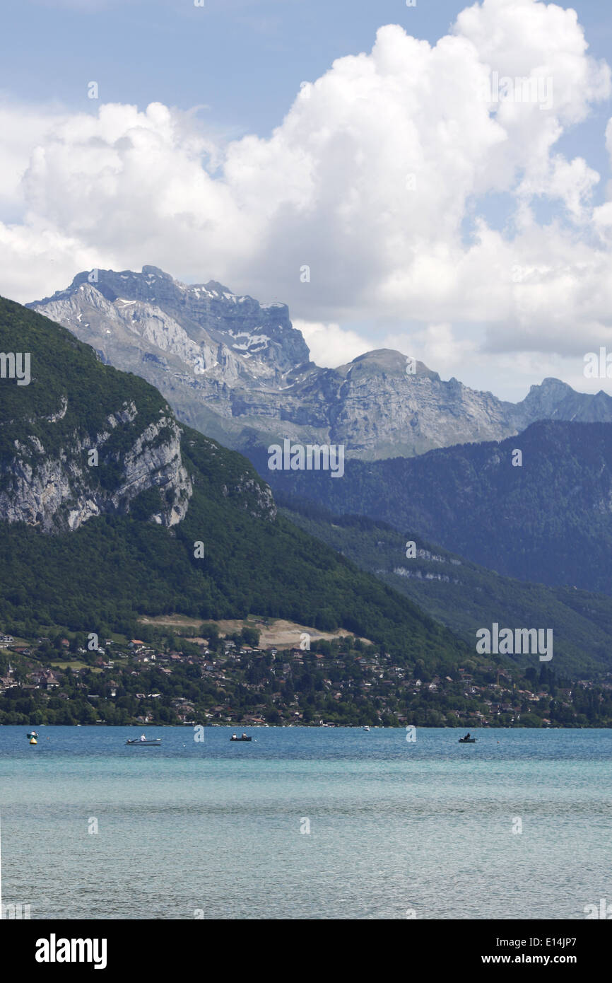 City of Annecy, Alps, Haute Savoie, Auvergne Rhone Alpes, France Stock ...