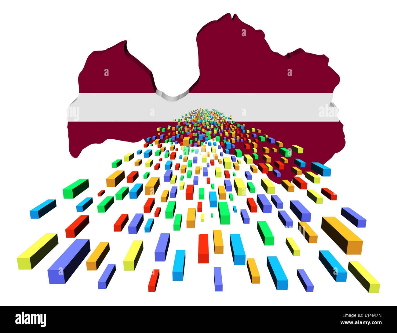 Latvia latvian flag map hi-res stock photography and images - Alamy