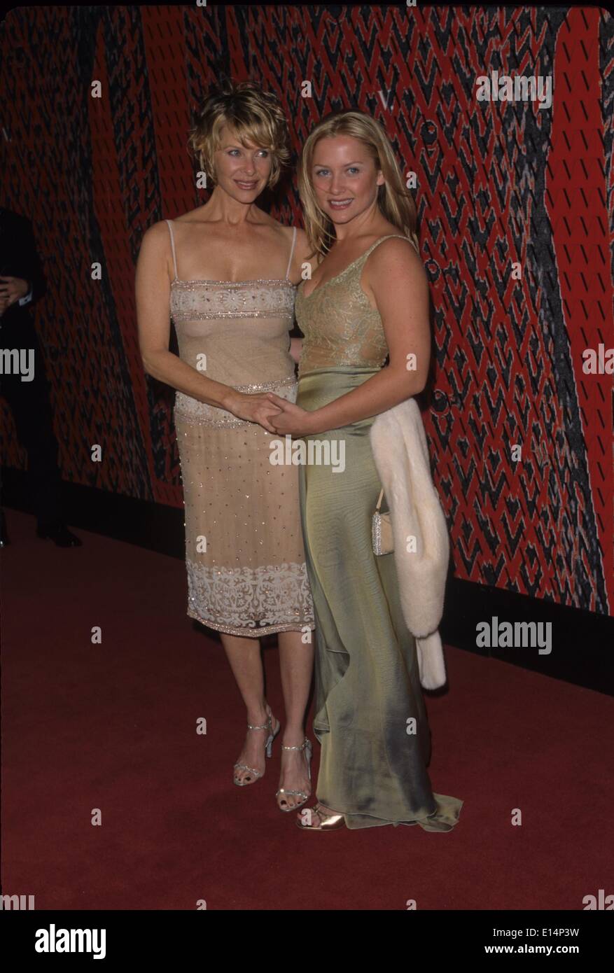 JESSICA CAPSHAW with Kate Capshaw.Valentino Party at Pacific Design ...