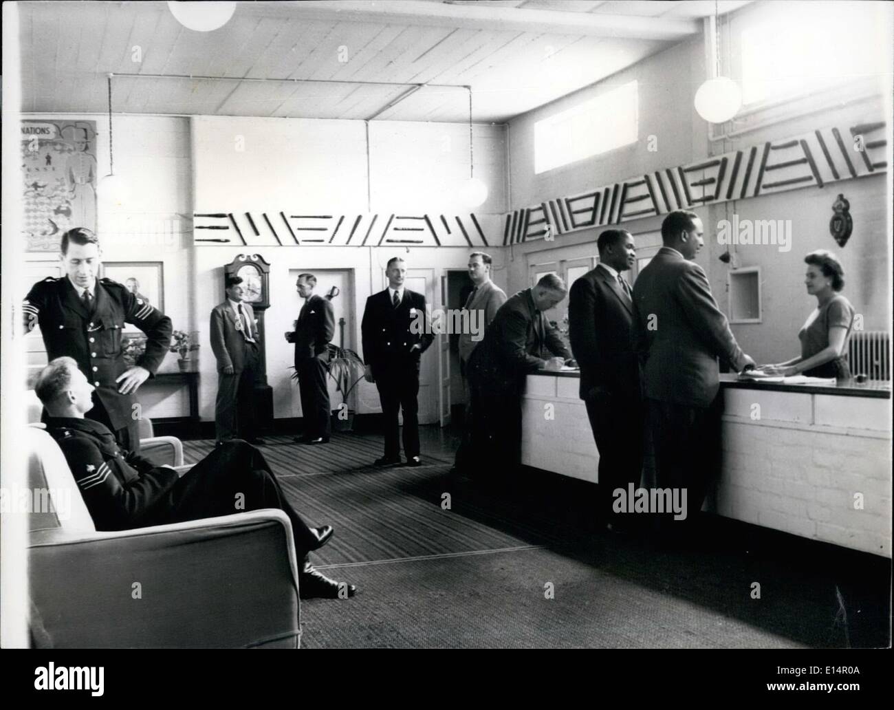 Apr. 18, 2012 - The Reception lounge which is decorated with truncheons ...