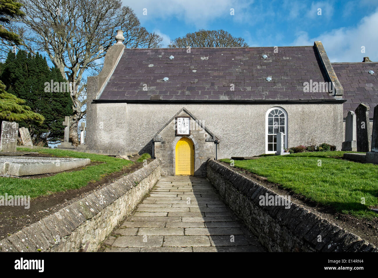 The Church of Ireland church, St. Patrick's, at Donabate, county Dublin ...