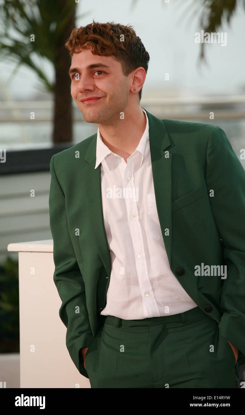Cannes, France. 22nd May, 2014. Director Xavier Dolan at the photo call ...
