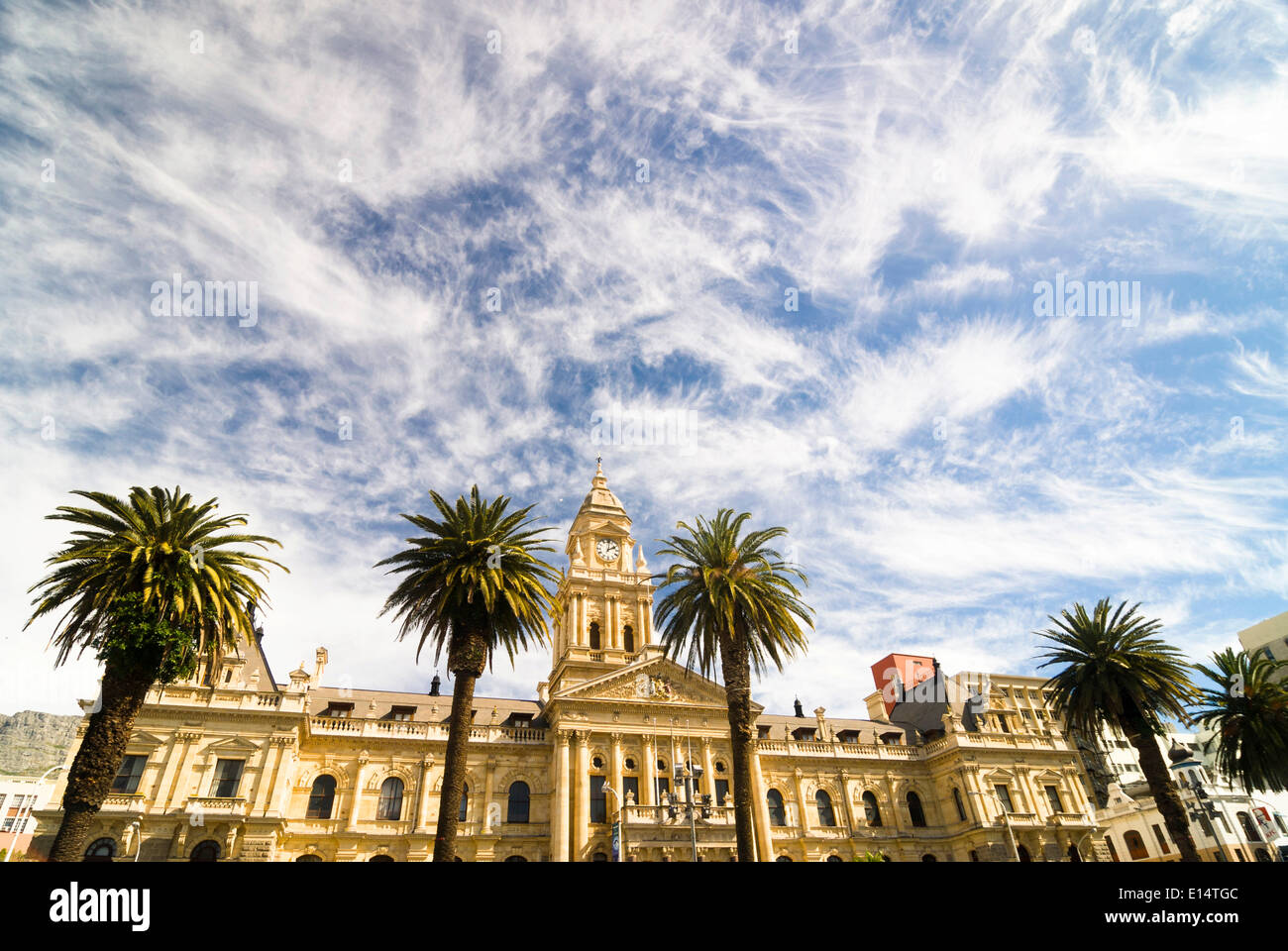 City Hall on the Grand Parade, Cape Town, Western Cape, South Africa ...