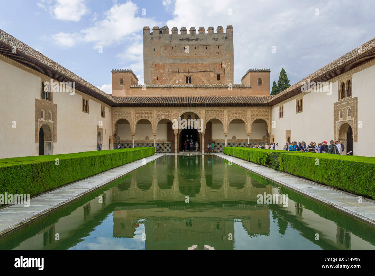 Palacio Nazaríes, Nasrid Palaces, Comares, Granada, Andalusia, Spain ...
