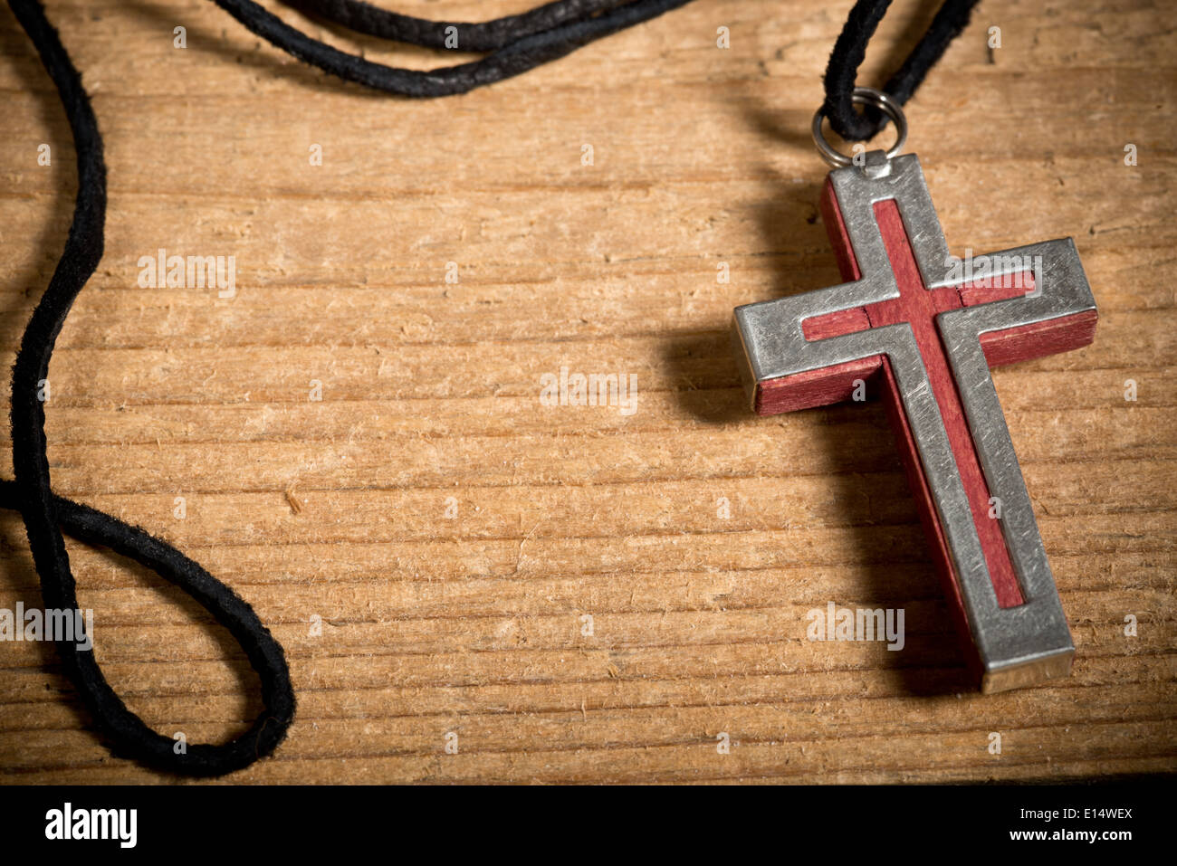 Simple bible religion cross hi-res stock photography and images - Alamy