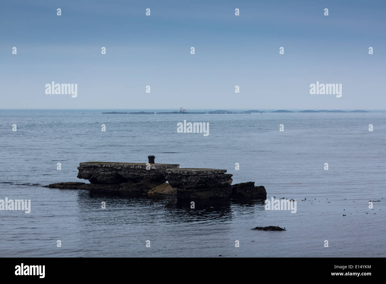 Waterfoot pier hi-res stock photography and images - Alamy