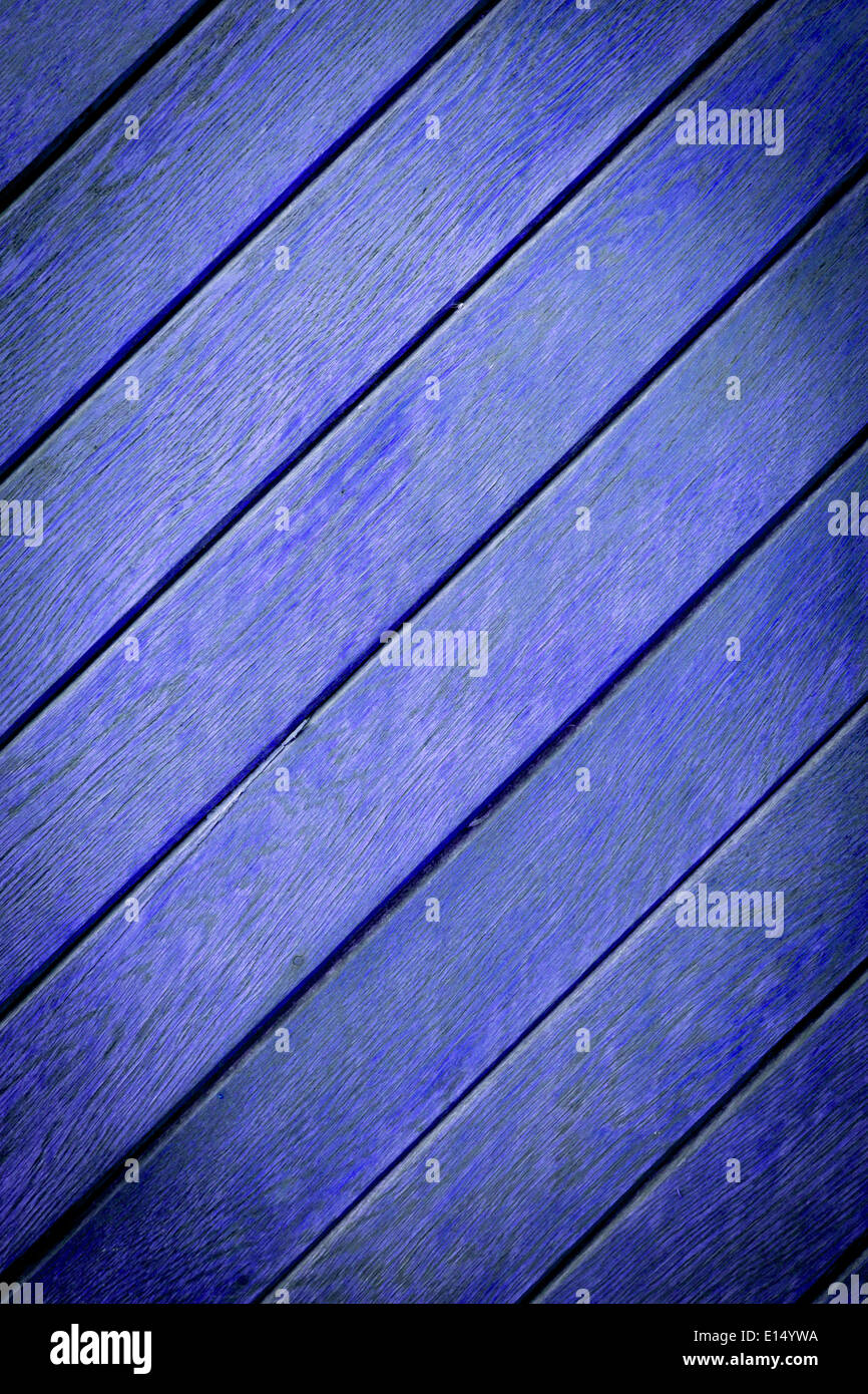 The blue wood texture with natural patterns Stock Photo - Alamy