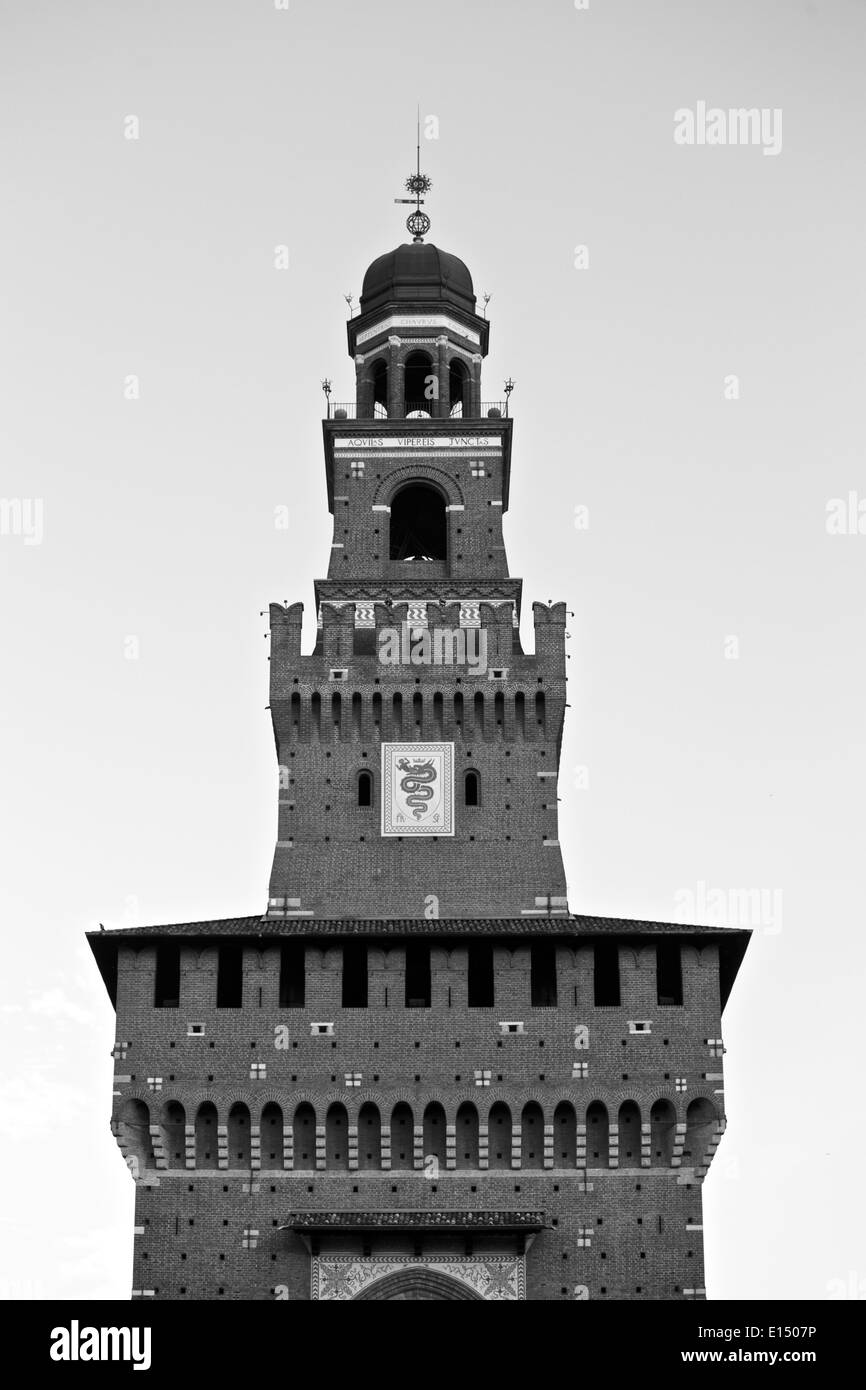 castello sforzesco milano Stock Photo - Alamy