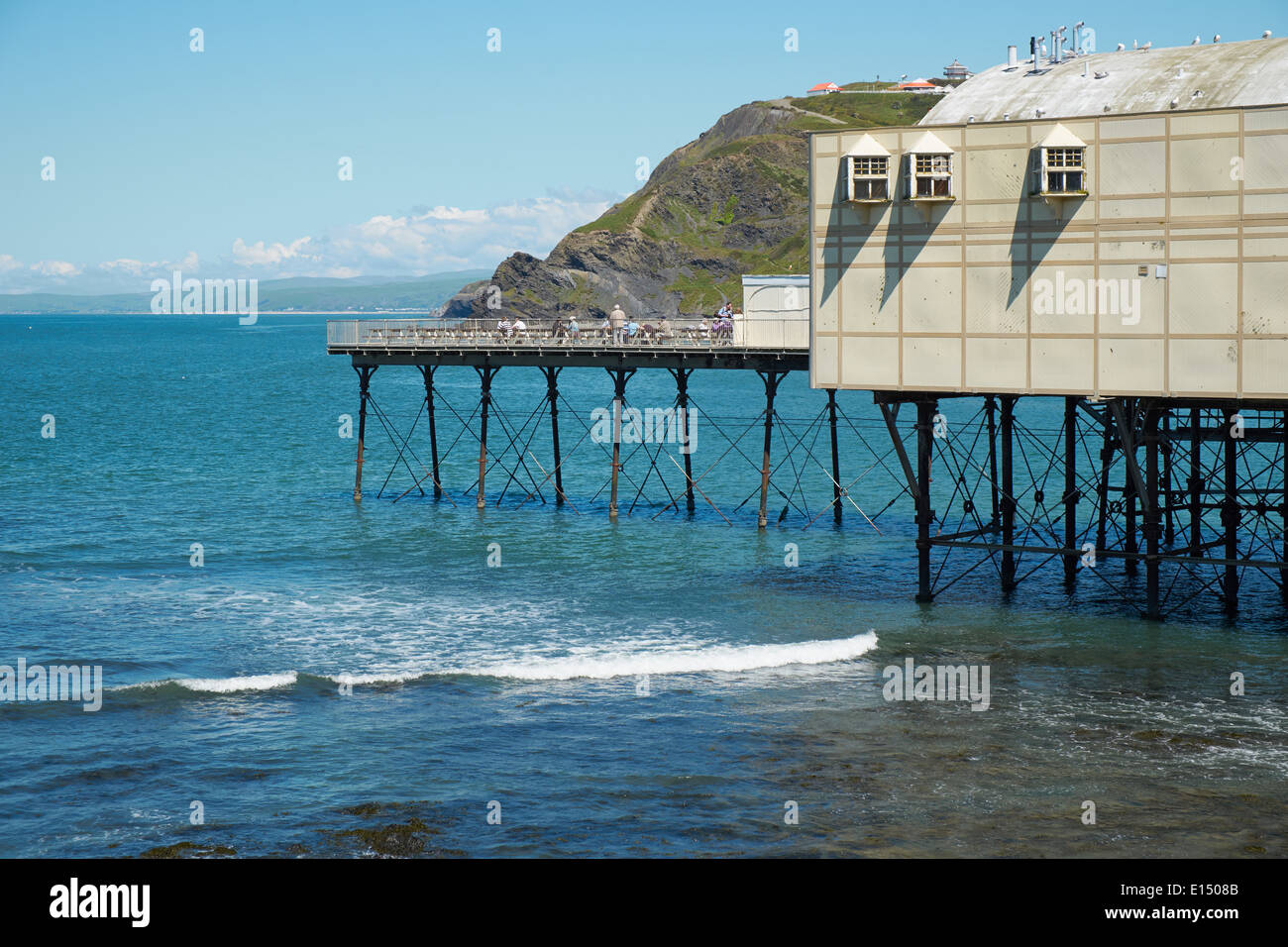 Aberystwyth waves hi-res stock photography and images - Alamy