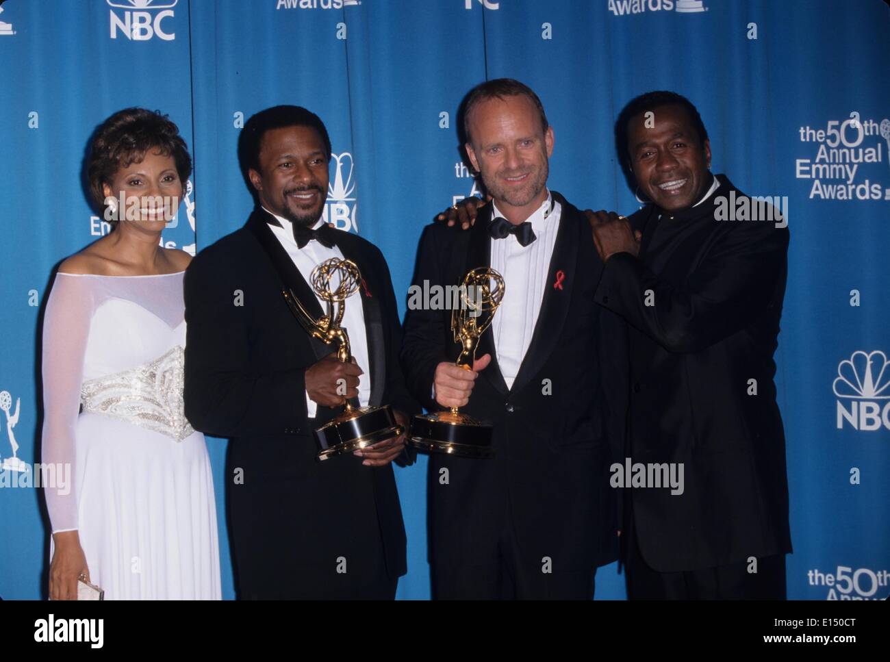 THOMAS CARTER with Leslie Uggams, David Blocker and Ben Vereen.The 50th ...