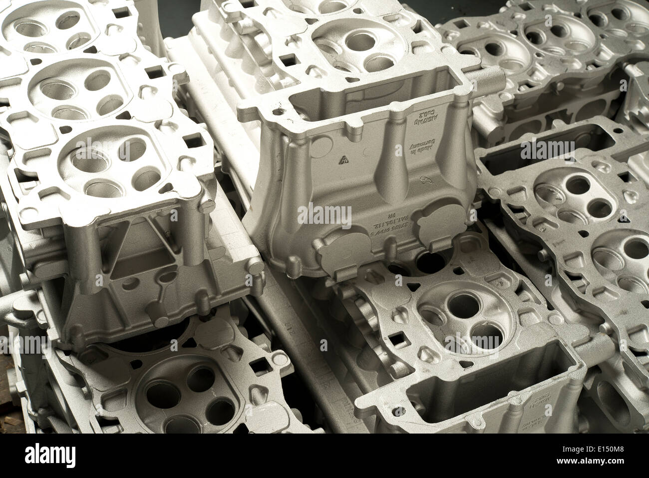 Cast metal parts machining hi-res stock photography and images - Alamy