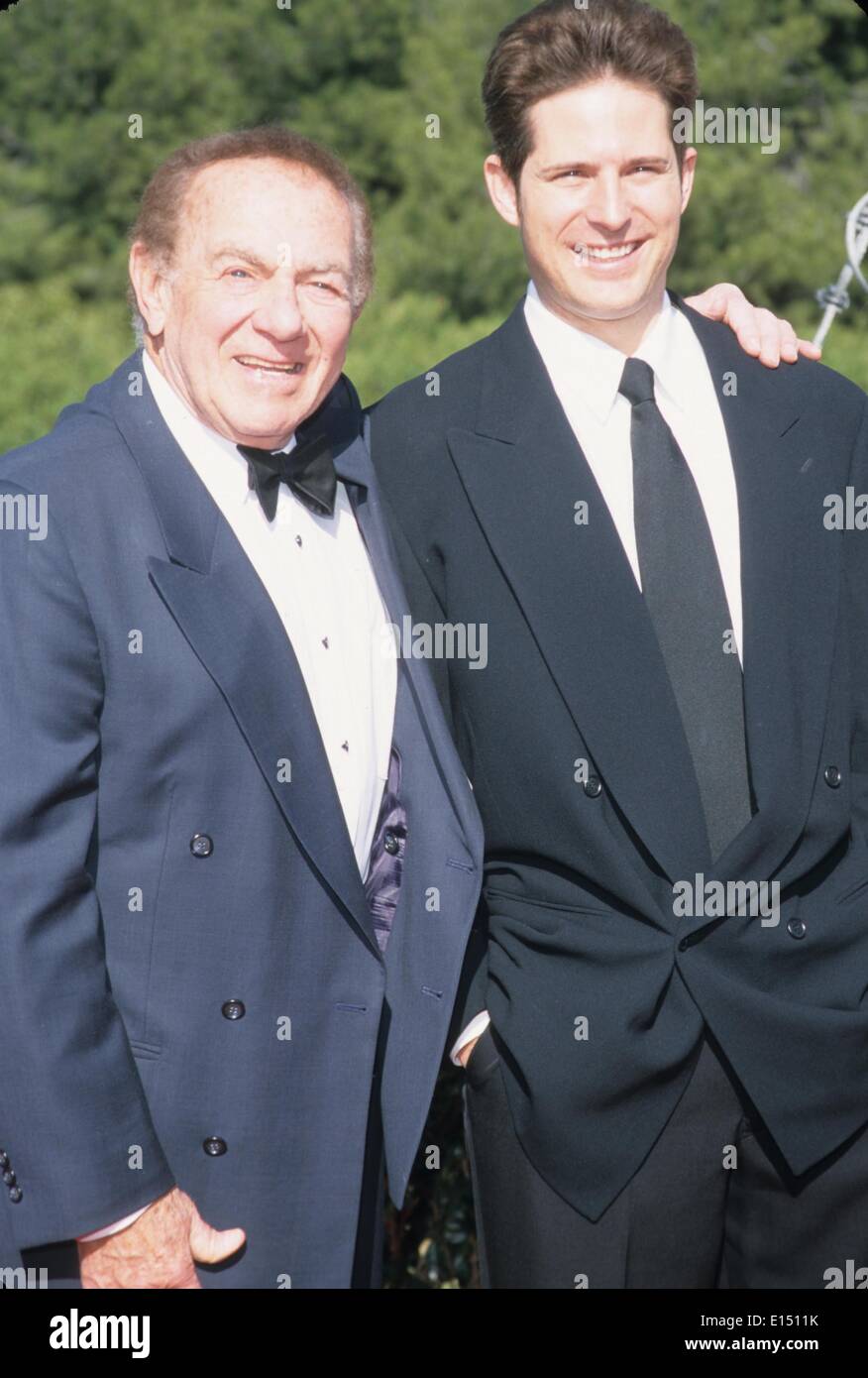 JACK CARTER with son Michael at the 15th annual comedy awards universal ...