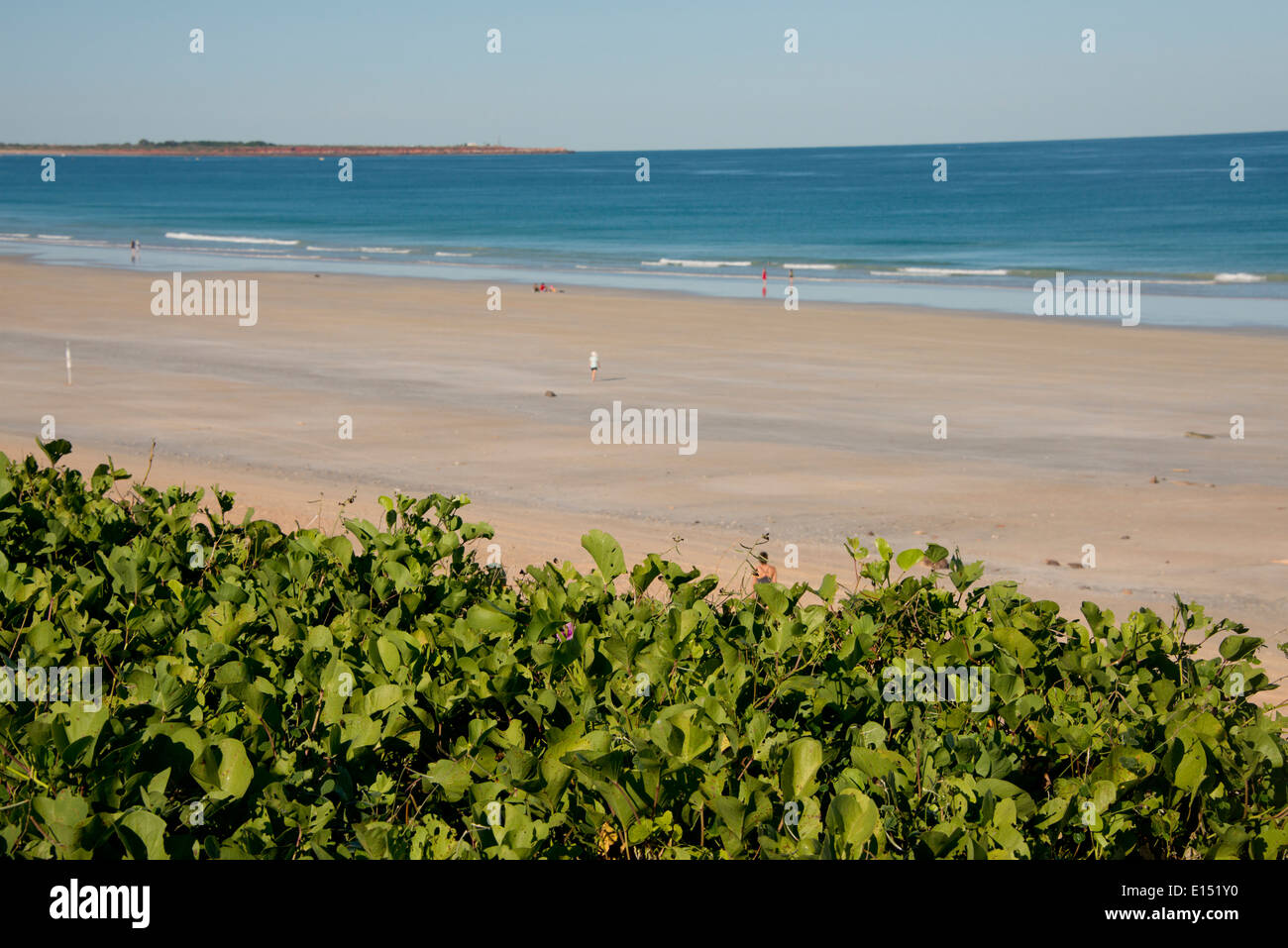 Australia, Western Australia, Broome, Cable Beach. Beach view with ...