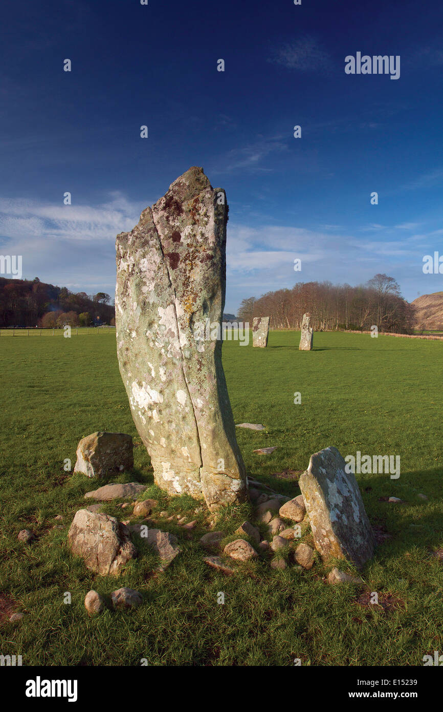 Nether Largie Standing Stones, Kilmartin Glen, Kilmartin, Argyll & Bute ...