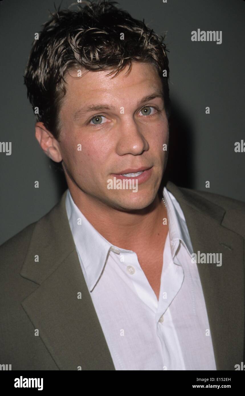 MARC BLUCAS.WB press tour party IL Fornaio Pasadena, Ca. 2000.k19357psk ...