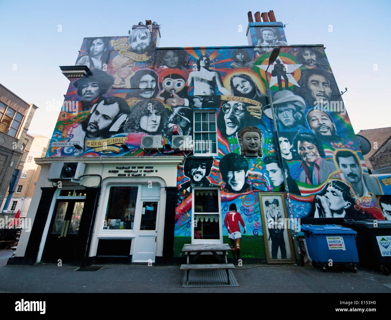 The Prince Albert pub in Brighton Stock Photo - Alamy