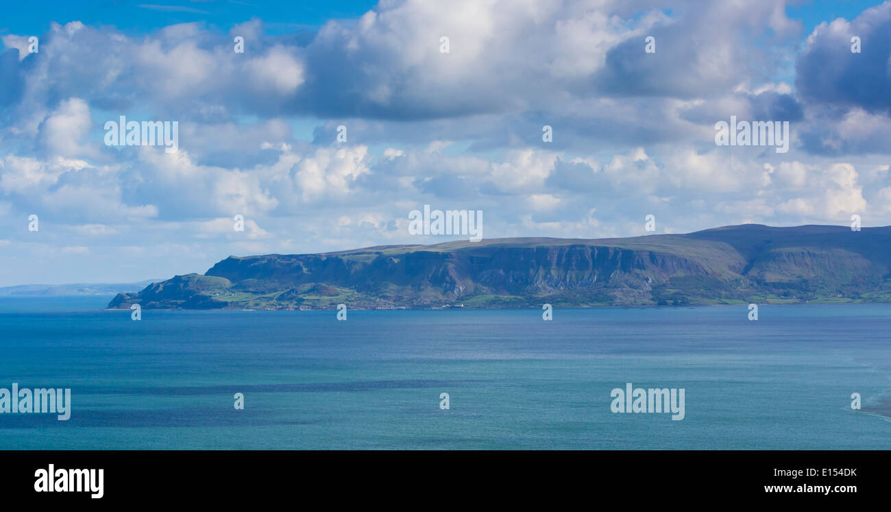 Garron Point and Red Bay County Antrim Northern Ireland as viewed from ...