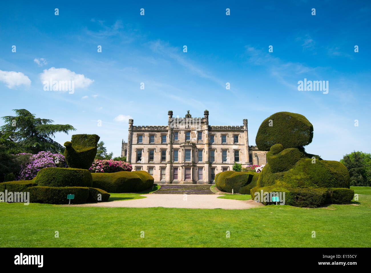 Elvaston Castle in Derbyshire, England UK Stock Photo - Alamy