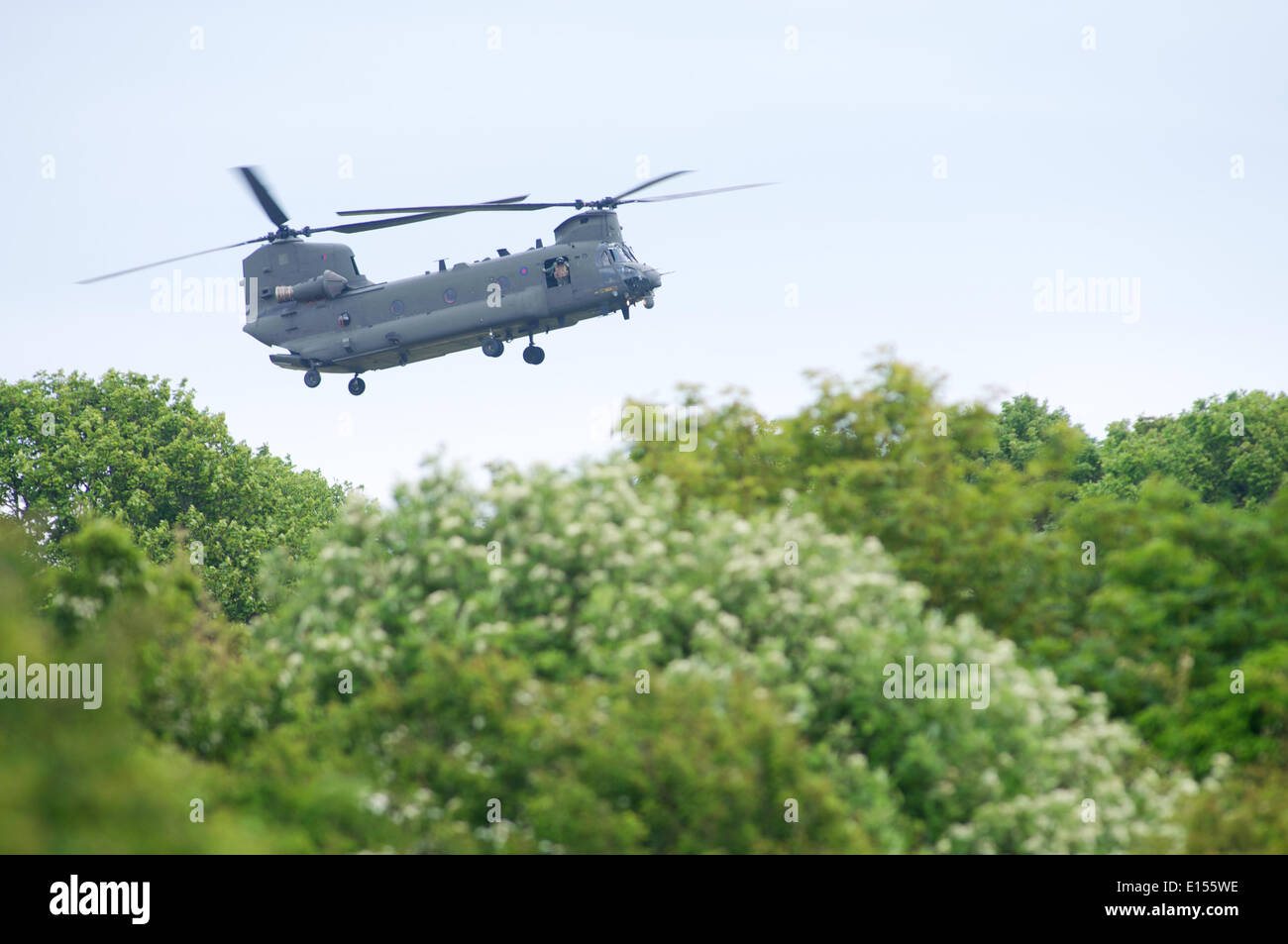 Dover, Kent, UK. 22nd May, 2014. An RAF Chinook helicopter was spotted ...