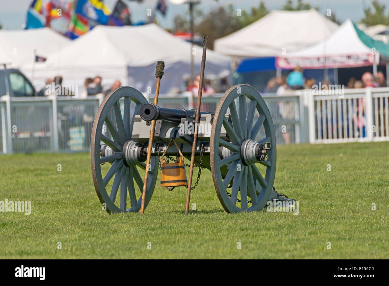 Anglesey Hussars Mona Showground Anglesey North Wales Uk Stock Photo ...