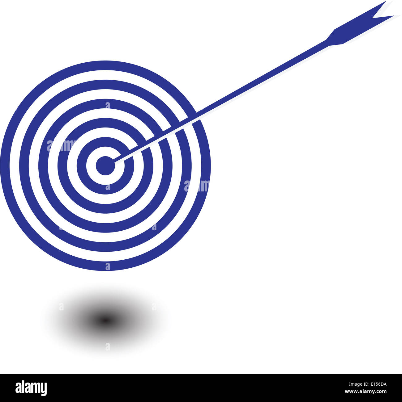 Vector background of arrows and target symbolizing success and good ...