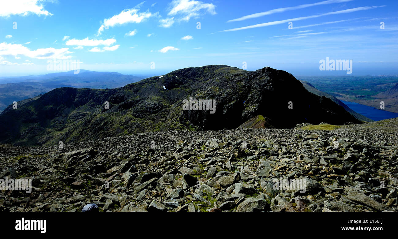Scafell from Scafell Pike Stock Photo - Alamy