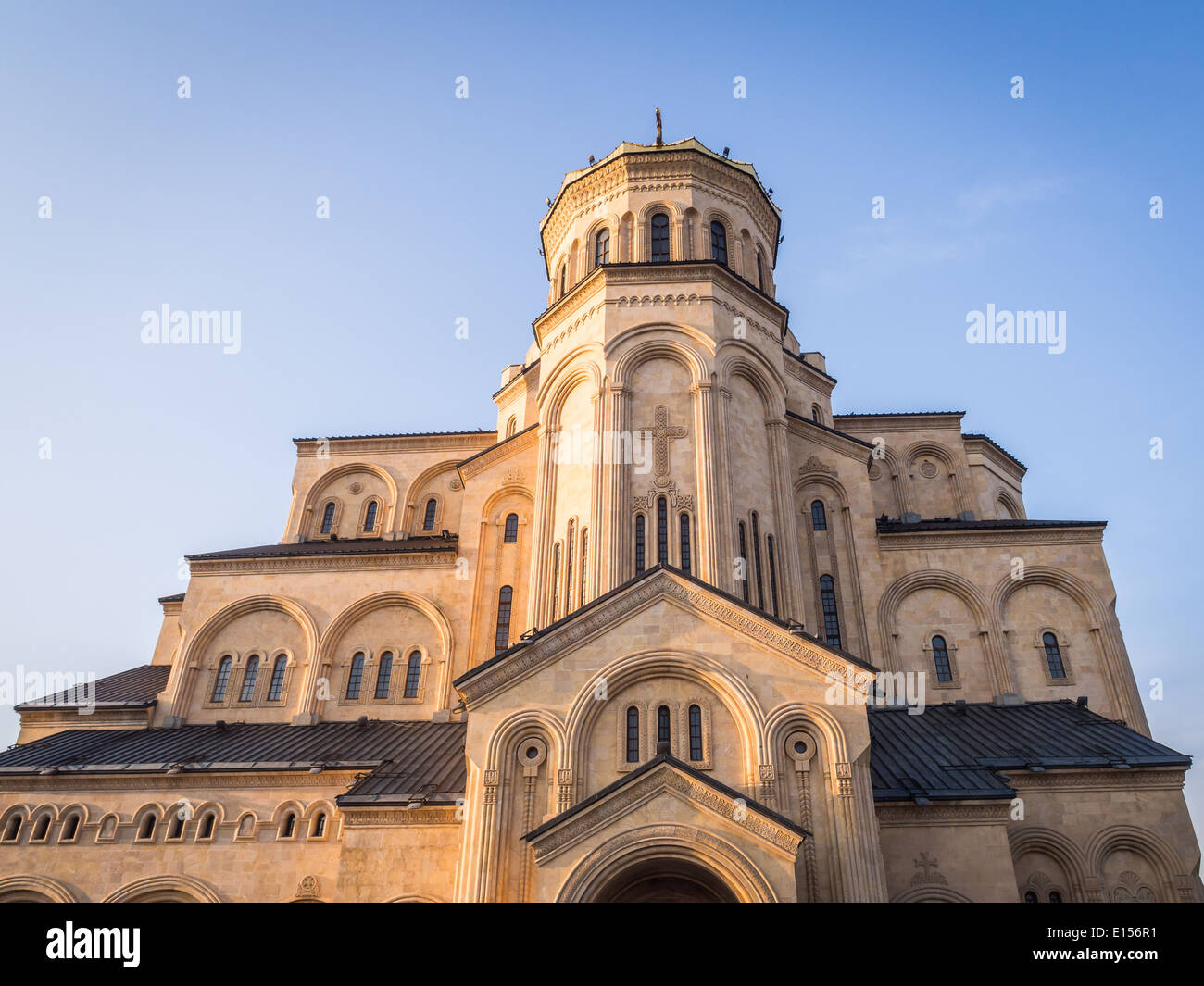 Sameba cathedral of the holy trinity hi-res stock photography and ...