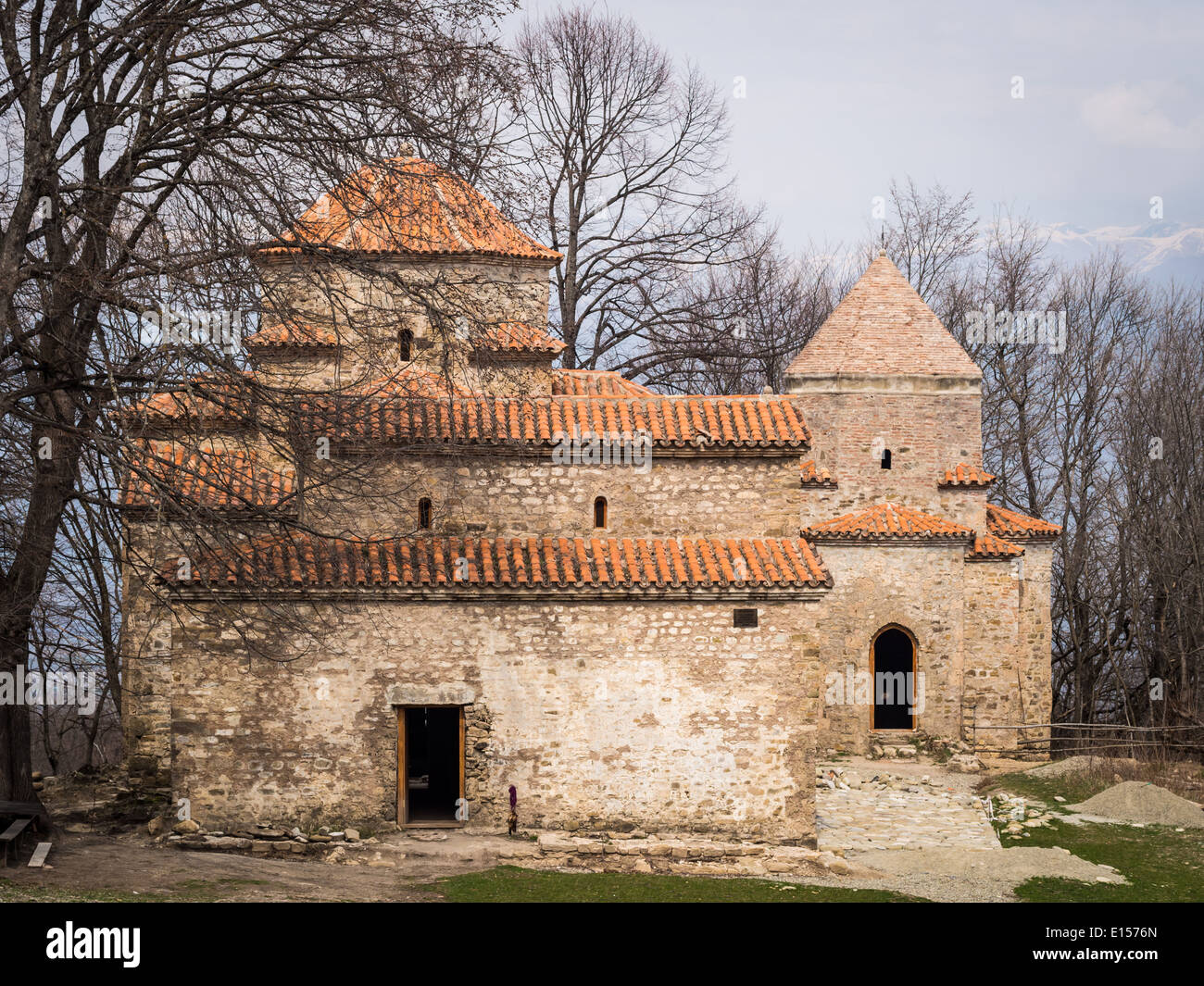 Monastery complex in mountains hi-res stock photography and images - Alamy