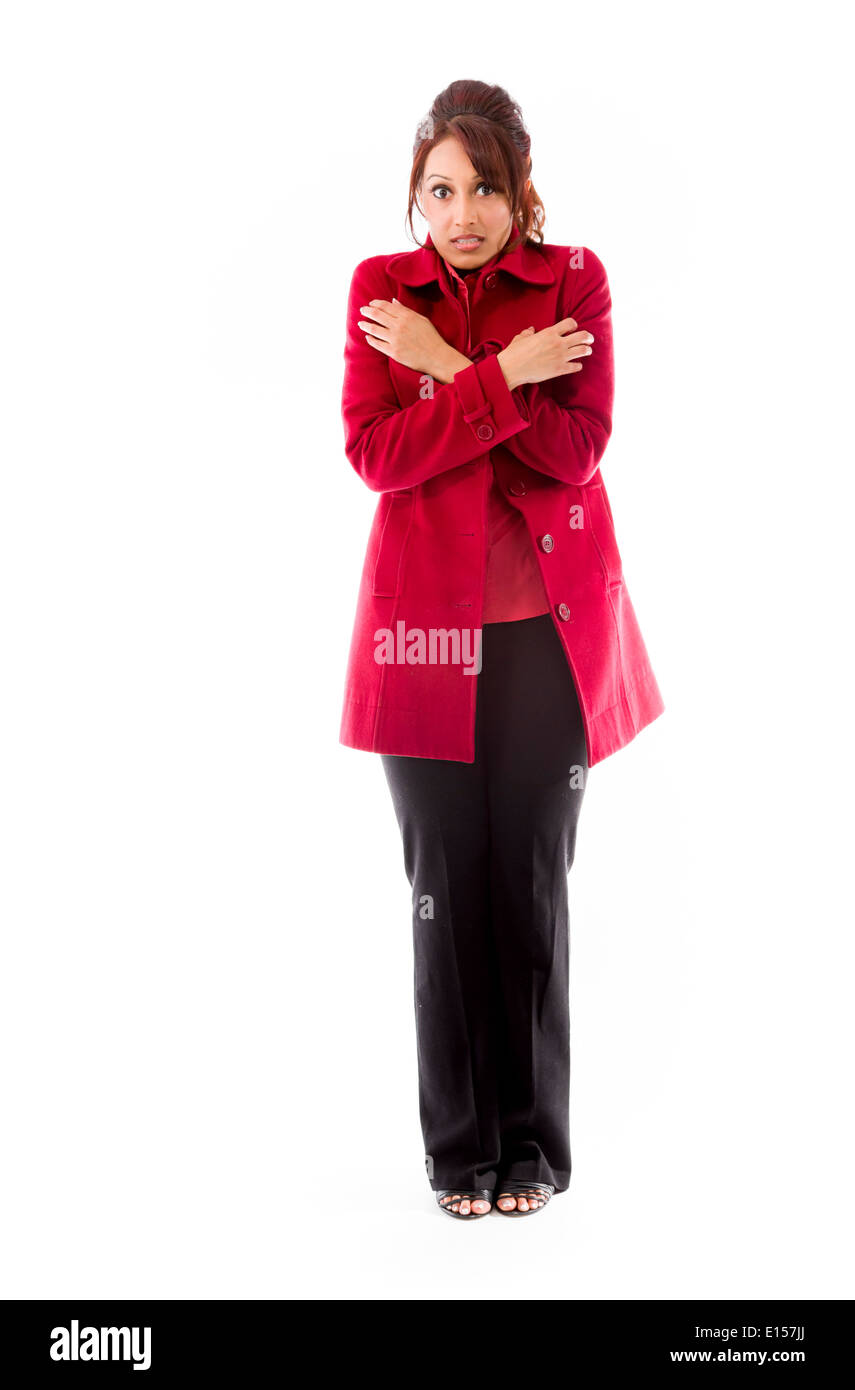 Indian woman fear scared hi-res stock photography and images - Alamy