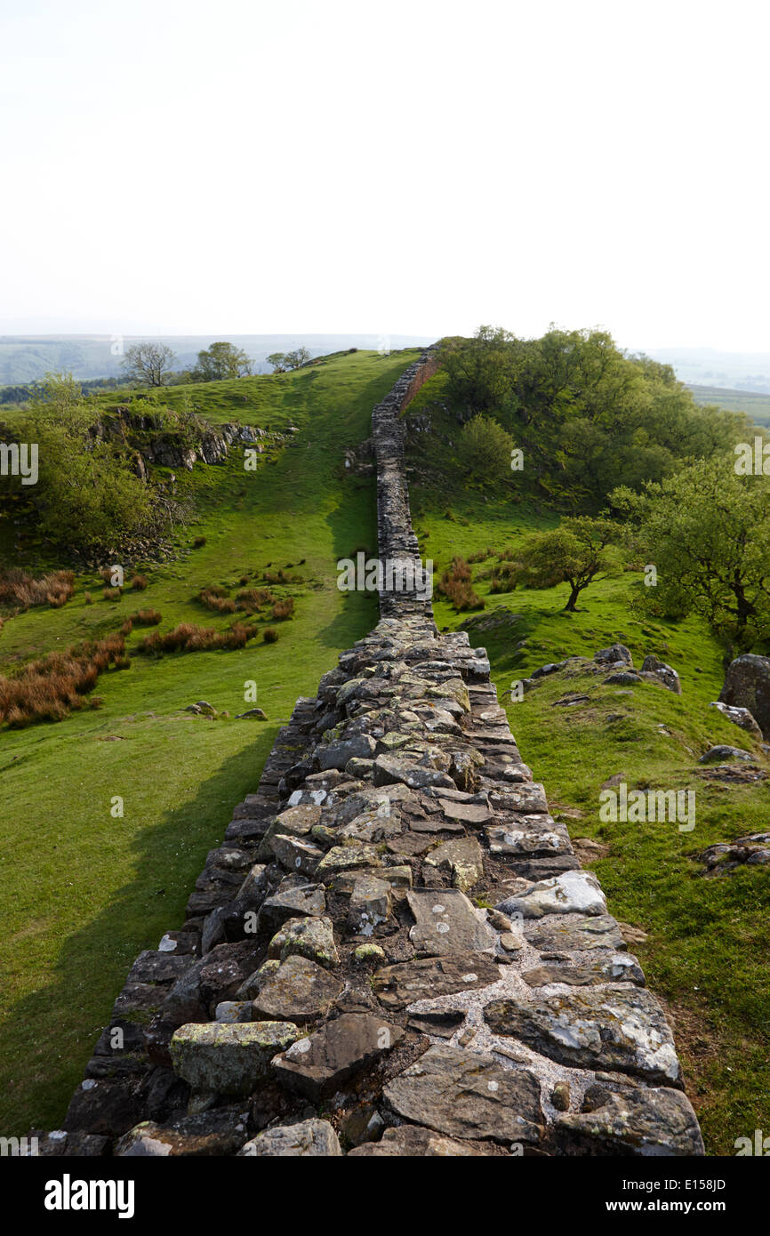 Hadrians Wall Defence Of Britain High Resolution Stock Photography and ...