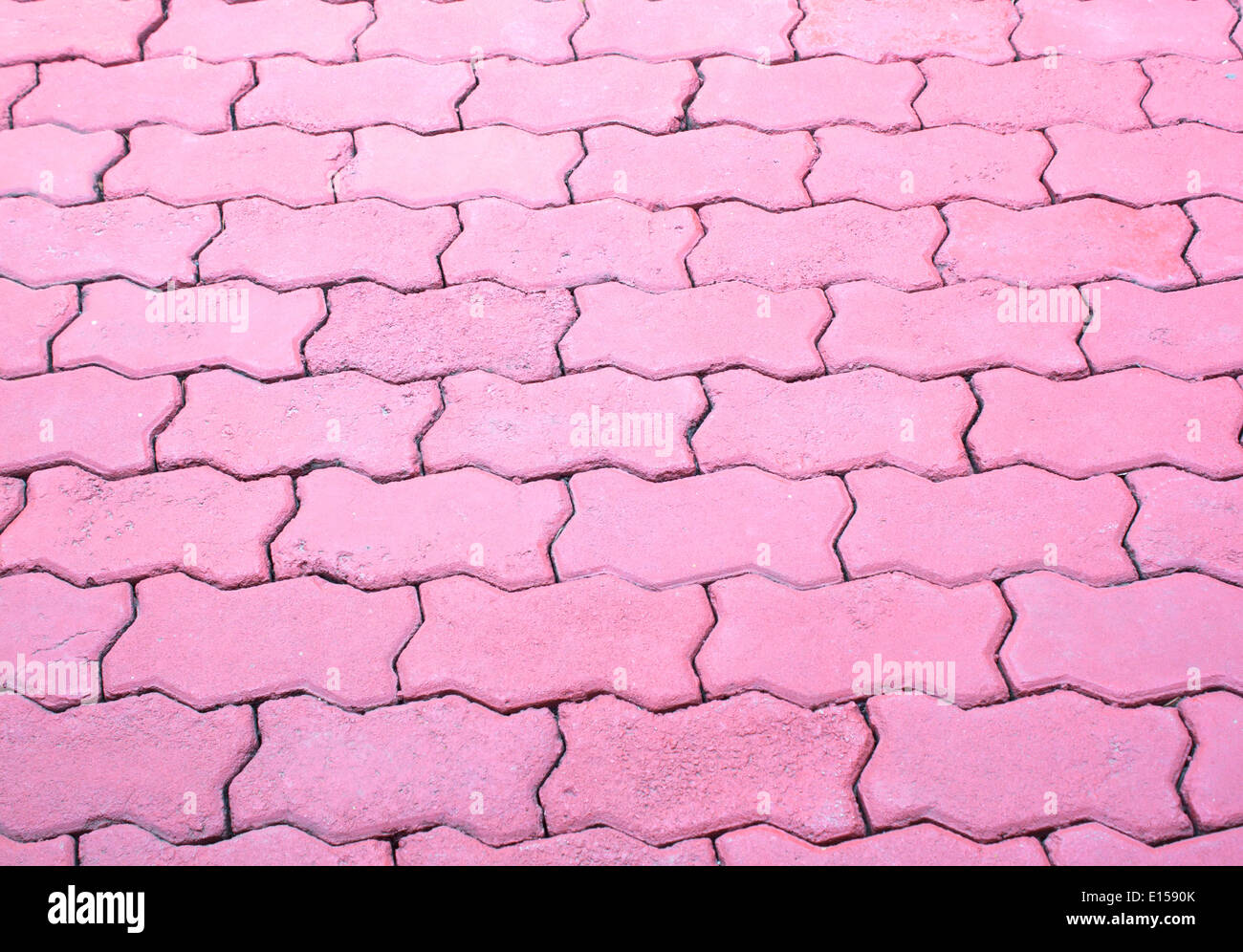 Pathways made from brick red abstract background Stock Photo - Alamy