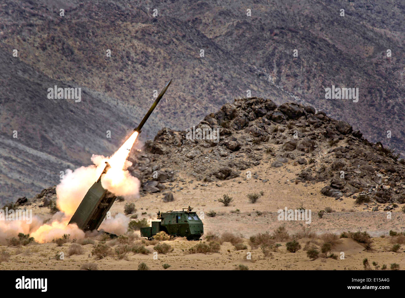 High mobility artillery rockets m142 system hi-res stock photography ...